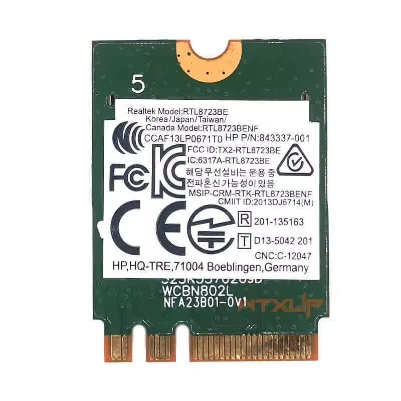 Realtek RTL8723BE Kablosuz Adaptör ve Bluetooth 4.0 - NGFF Kart SPS ...